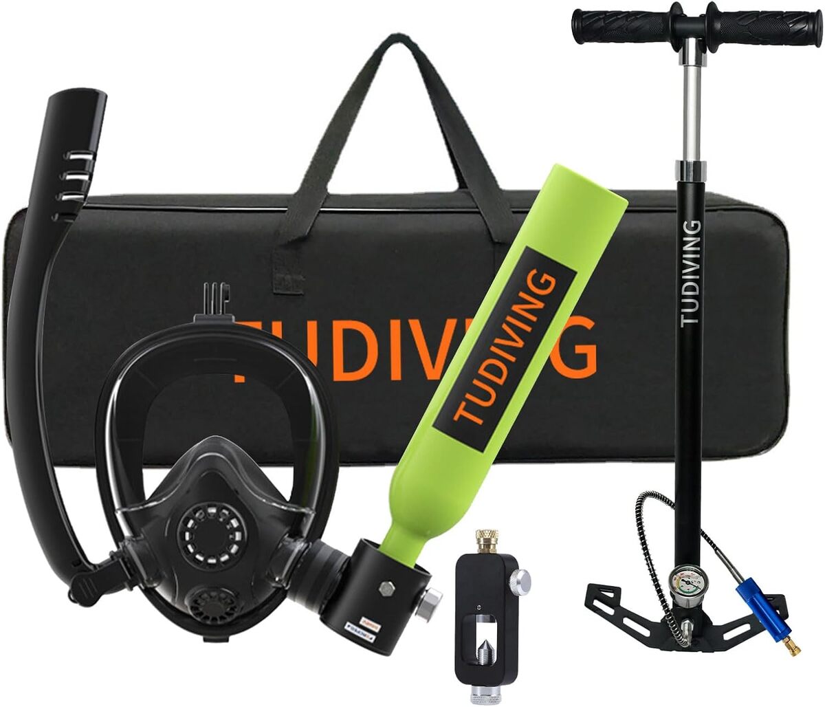 Test du kit de plongée TUDIVING S200Plus : performance et simplicité